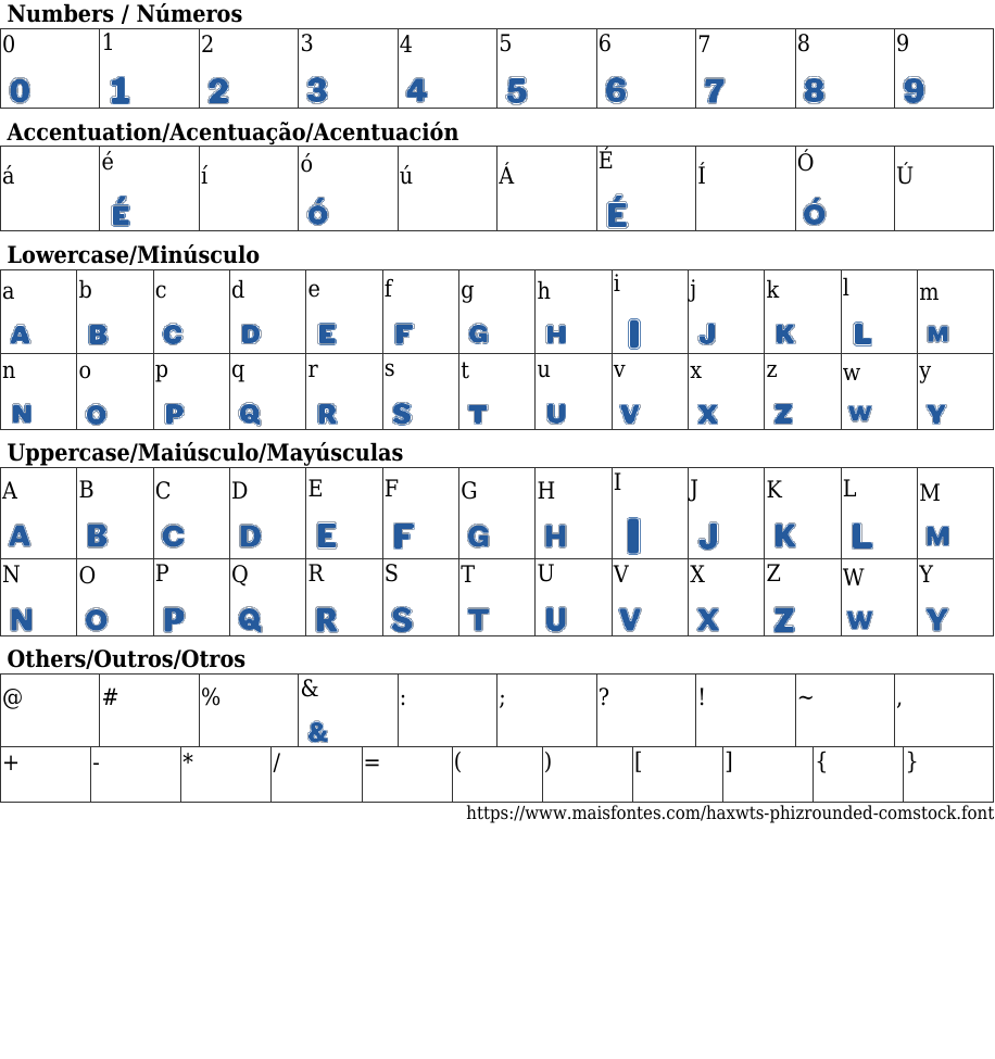 HAXWTS Phiz Rounded Comstock: Free Font Download | MaisFontes