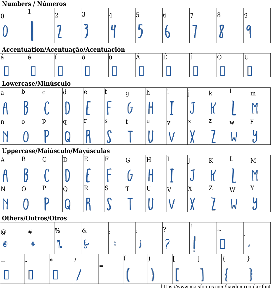 Hayden Regular: Free Font Download | MaisFontes