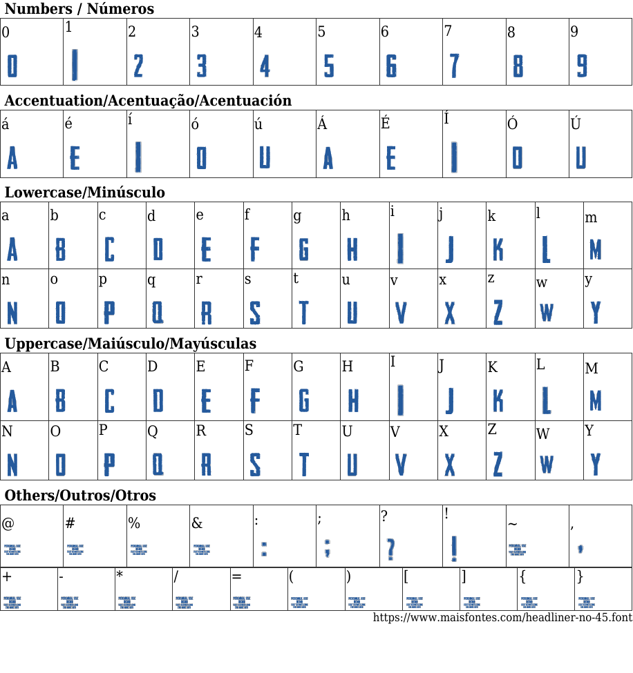 Headliner No 45: Free Font Download | MaisFontes