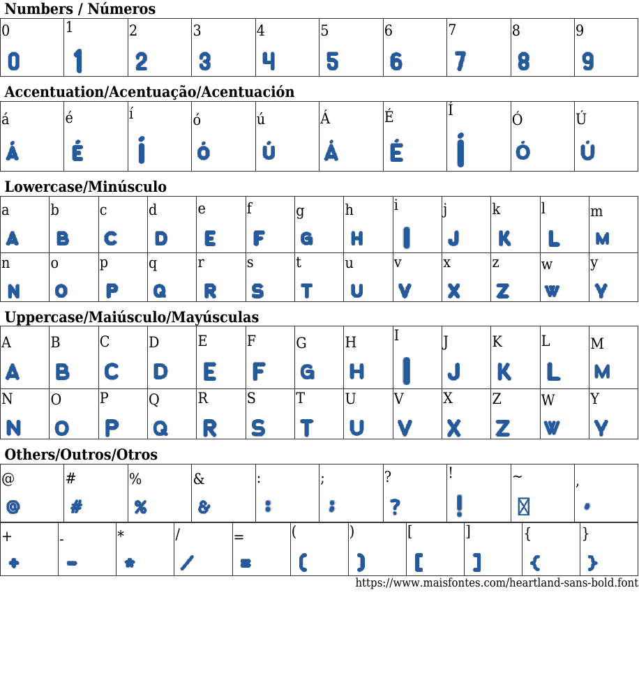 Heartland Sans Bold: Download Free Font | MaisFontes