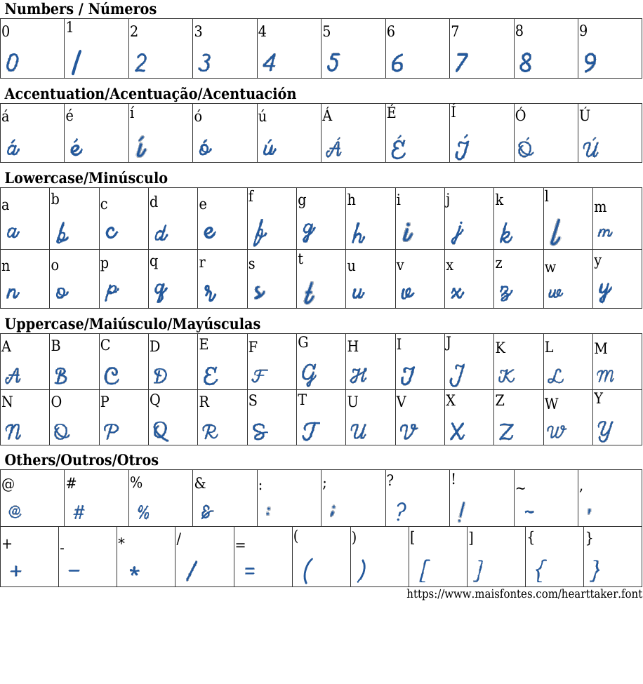 Hearttaker: Baixar Fonte Grátis | MaisFontes