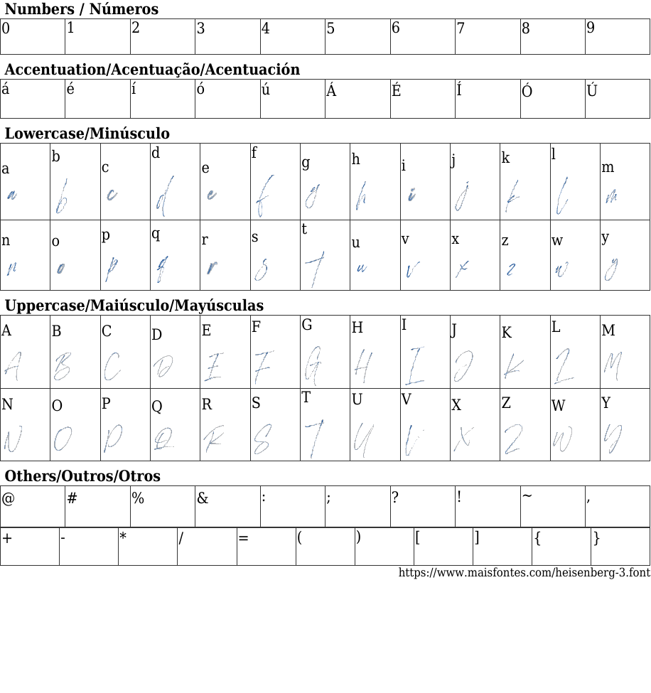 Heisenberg Signature Font: Free Download | MaisFontes