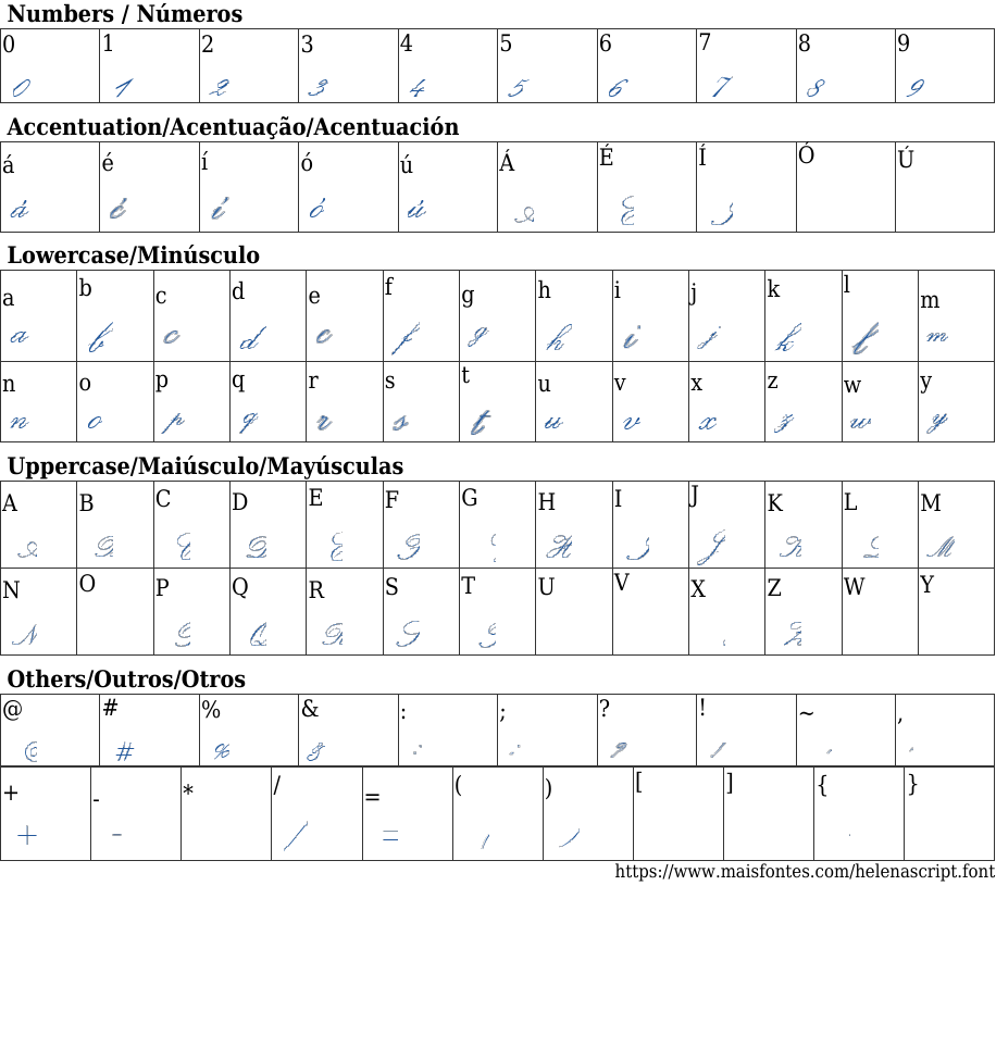 Helena Script Old: Free Font Download | MaisFontes