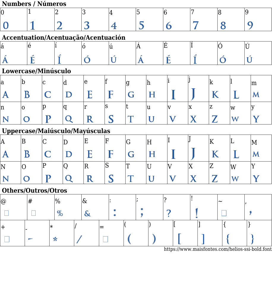 Helios SSi Bold: Free Font Download | MaisFontes