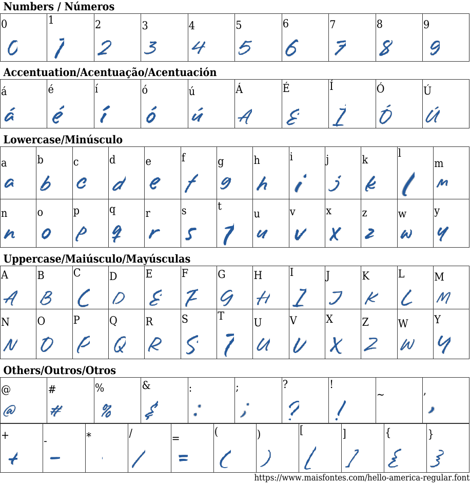 Hello America Regular: Free Font Download | MaisFontes
