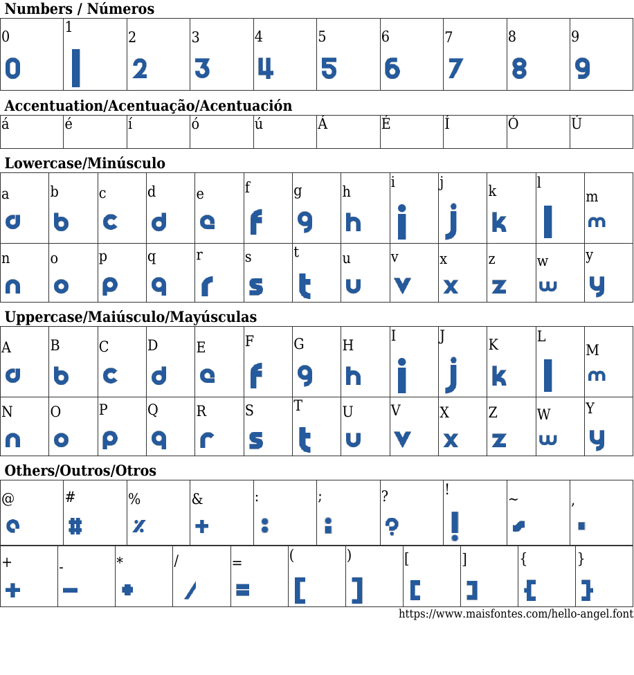 Hello Angel: Baixar Fonte Grátis | MaisFontes