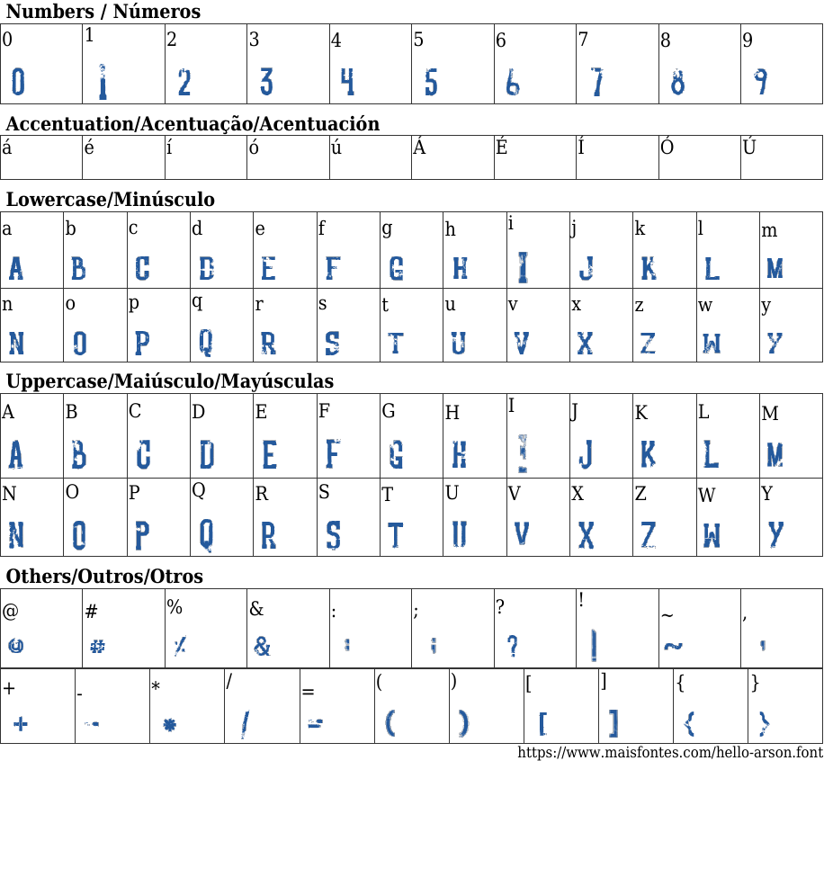 Hello Arson: Baixar Fonte Grátis | MaisFontes