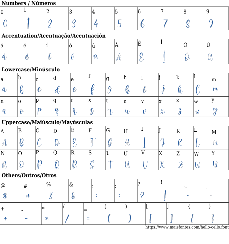 Hello Cello: Baixar Fonte Grátis | MaisFontes