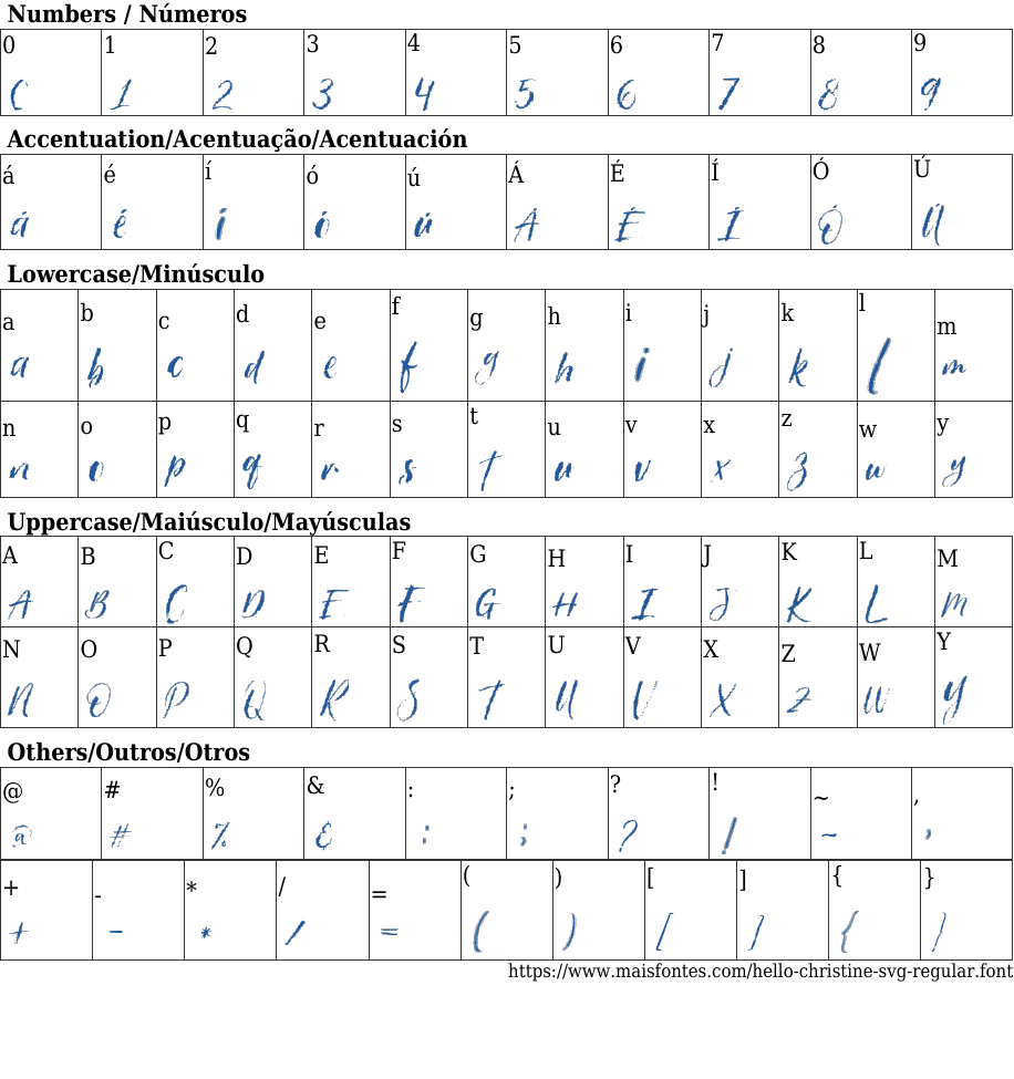 Hello Christine SVG Regular: Free Font Download | MaisFontes