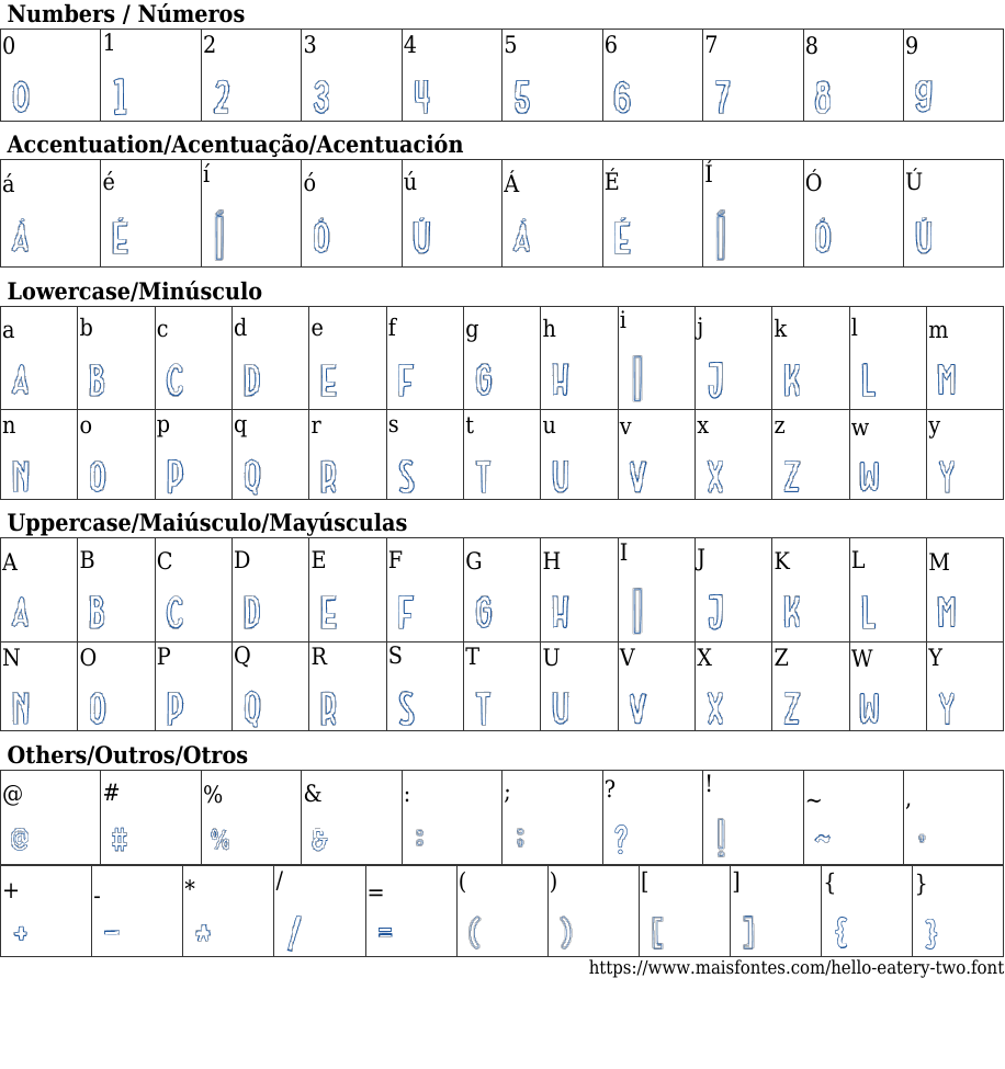 Hello Eatery Two: Free Font Download | MaisFontes