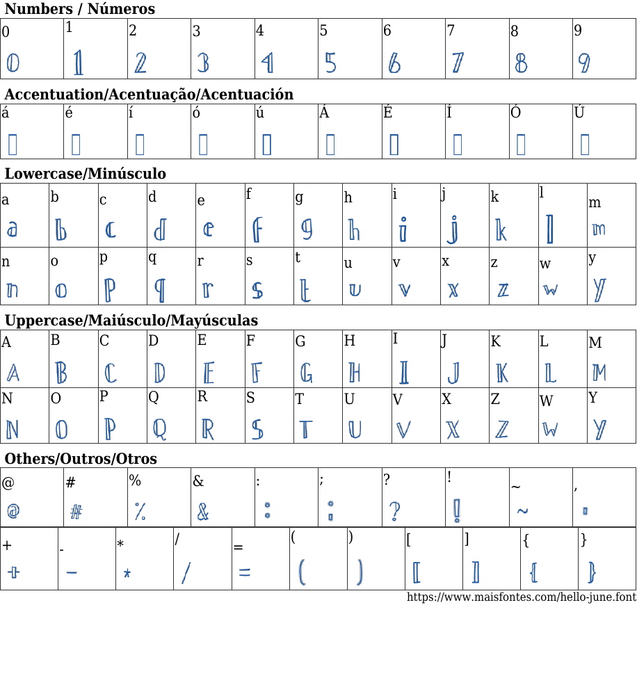 Hello June: Free Font Download | MaisFontes