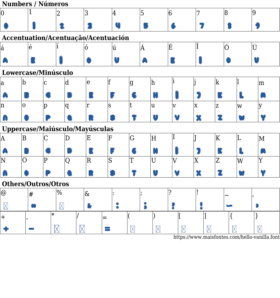 Hello Vanilla: Baixar Fonte Grátis | MaisFontes