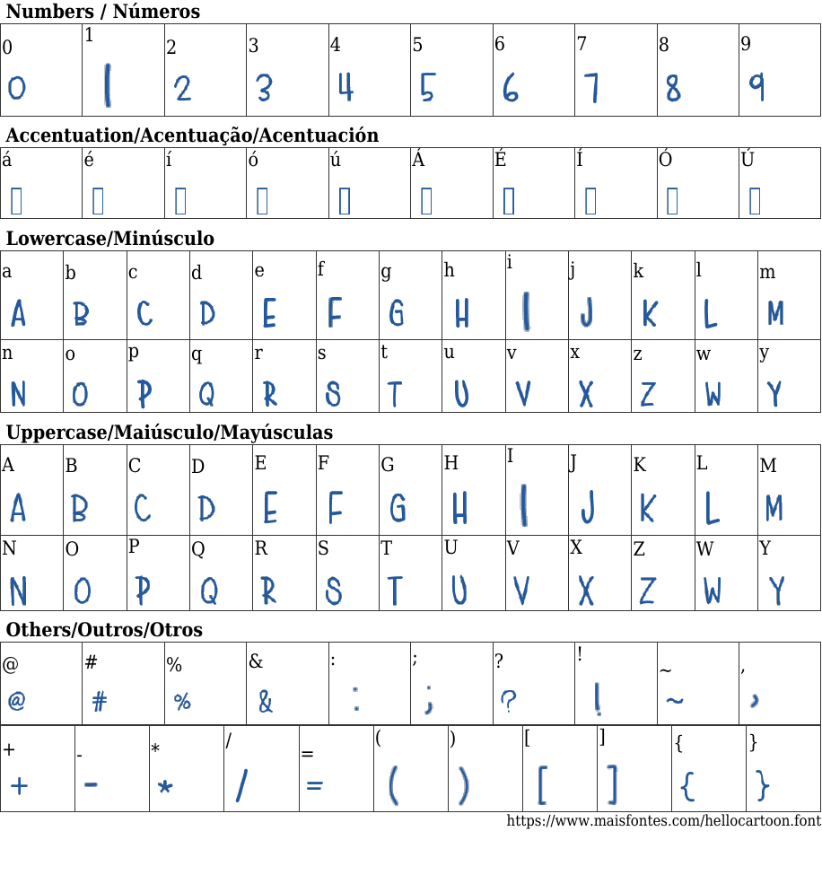 Hello Cartoon: Baixar Fonte Grátis | MaisFontes