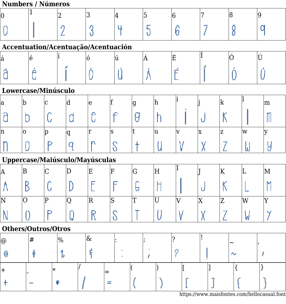 Hello Casual: Baixar Fonte Grátis | MaisFontes