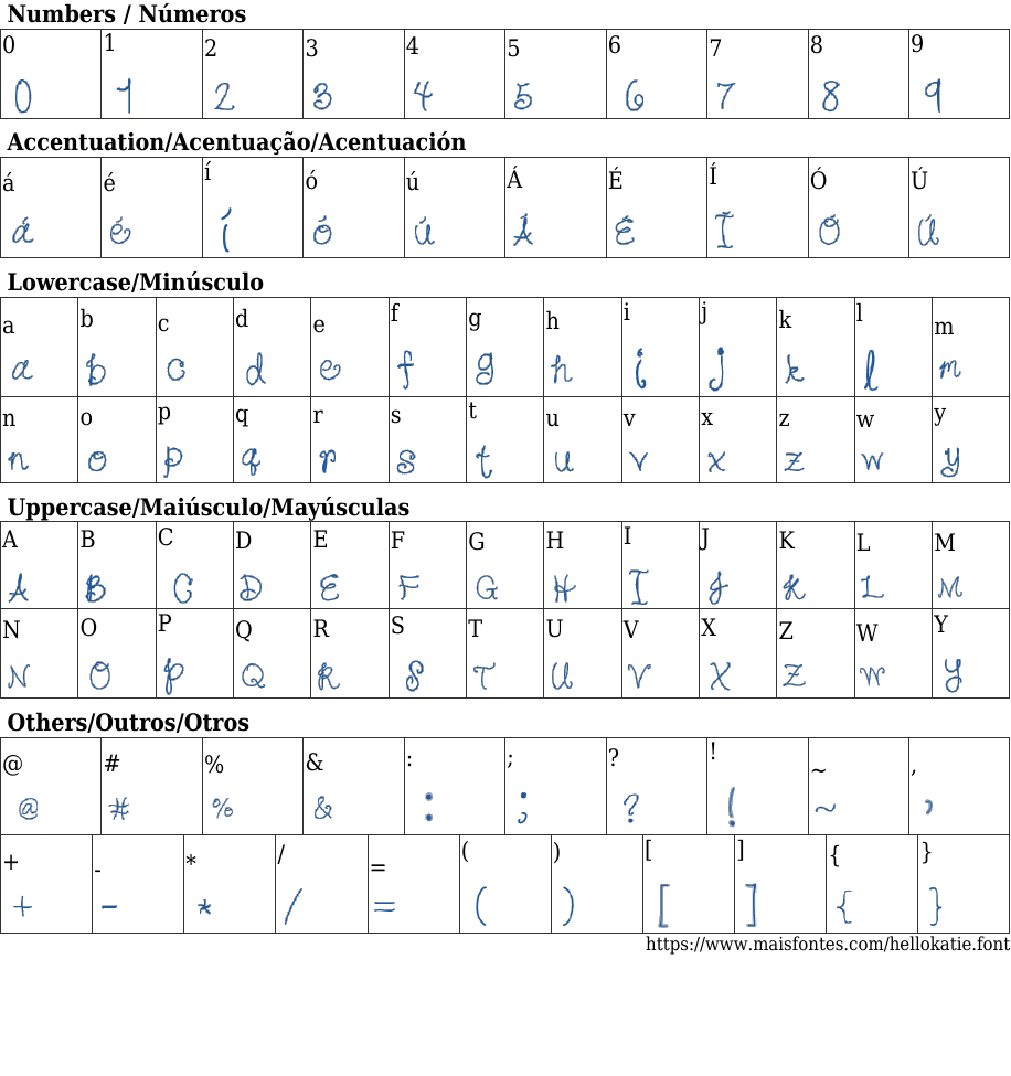 Hello Katie: Baixar Fonte Grátis | MaisFontes