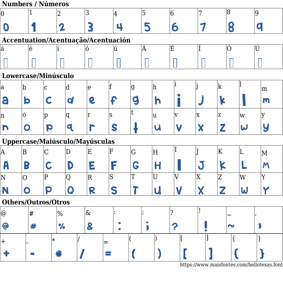 Hello Texas: Baixar Fonte Grátis | MaisFontes