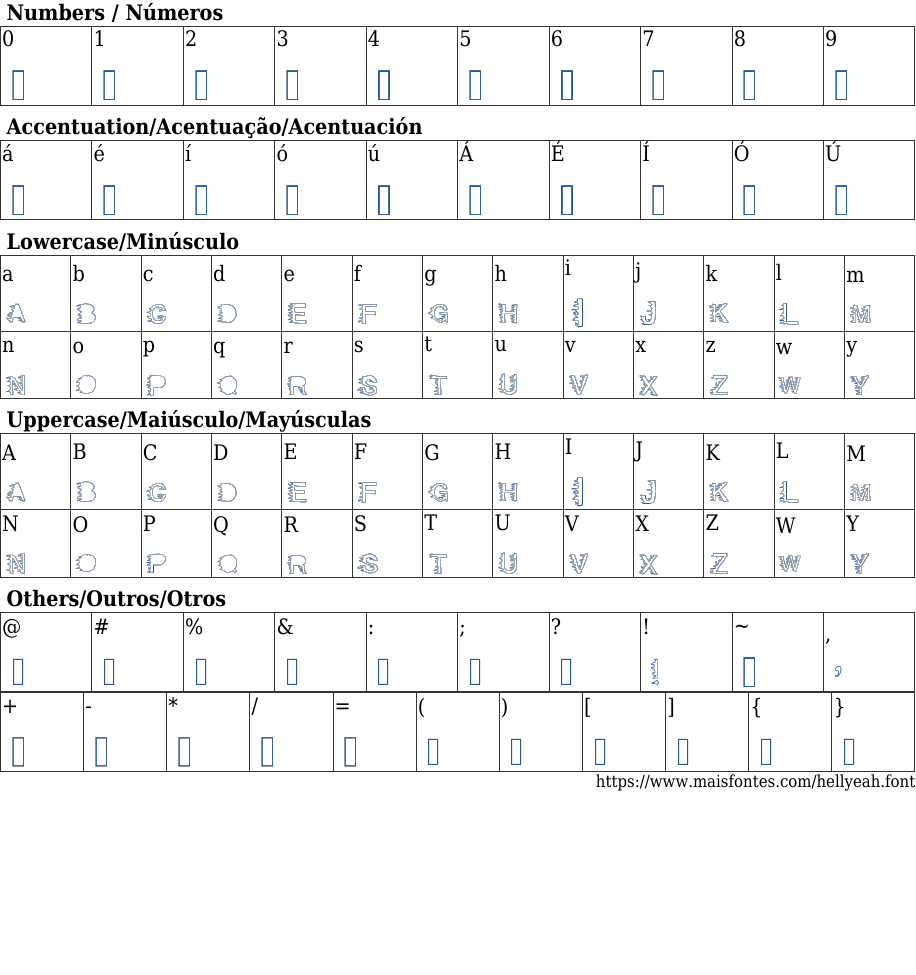 HellYeah: Baixar Fonte Grátis | MaisFontes