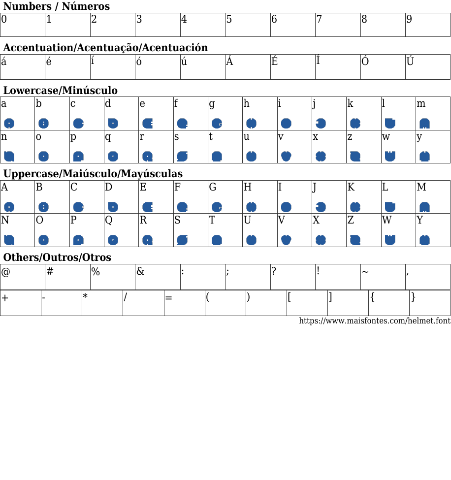 HELMET: Free Font Download | MaisFontes