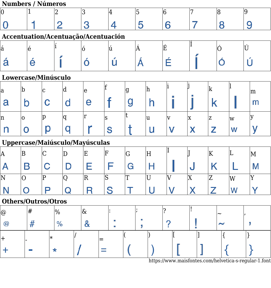 Helvetica S Regular: Free Font Download | MaisFontes