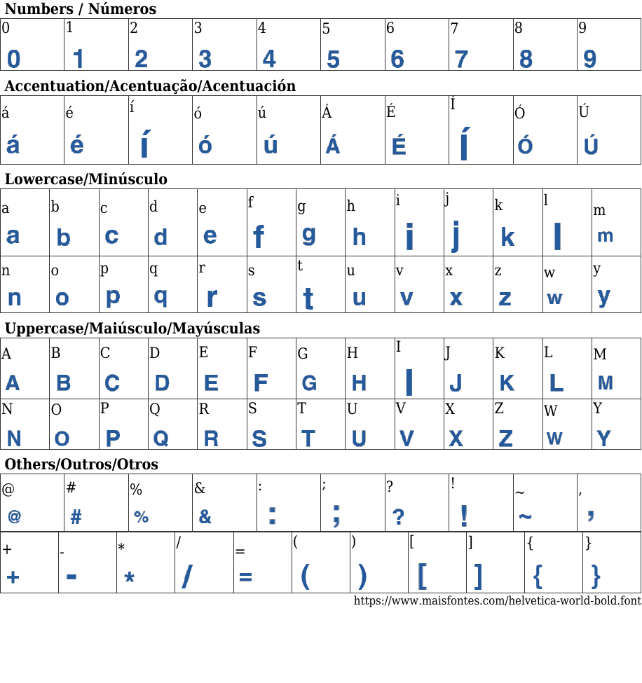 Helvetica World Bold: Download Free Font | MaisFontes