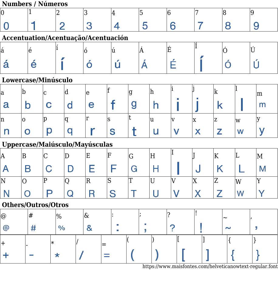 Helvetica Now Text Regular Font: Free Download | MaisFontes