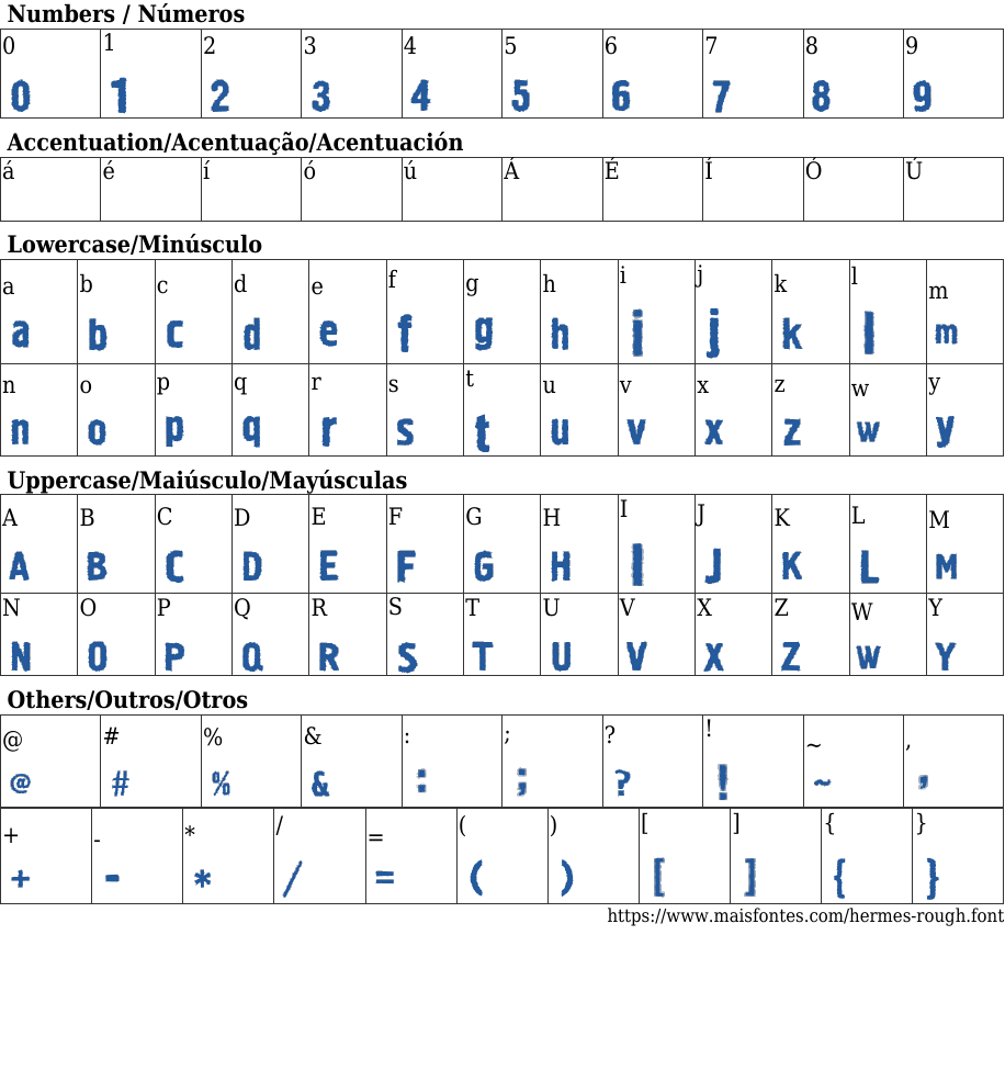 Hermes Rough Font: Free Download | MaisFontes