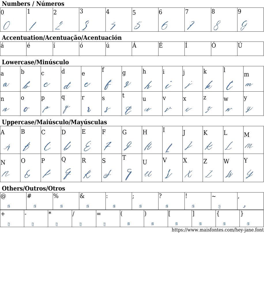 Hey Jane: Baixar Fonte Grátis | MaisFontes