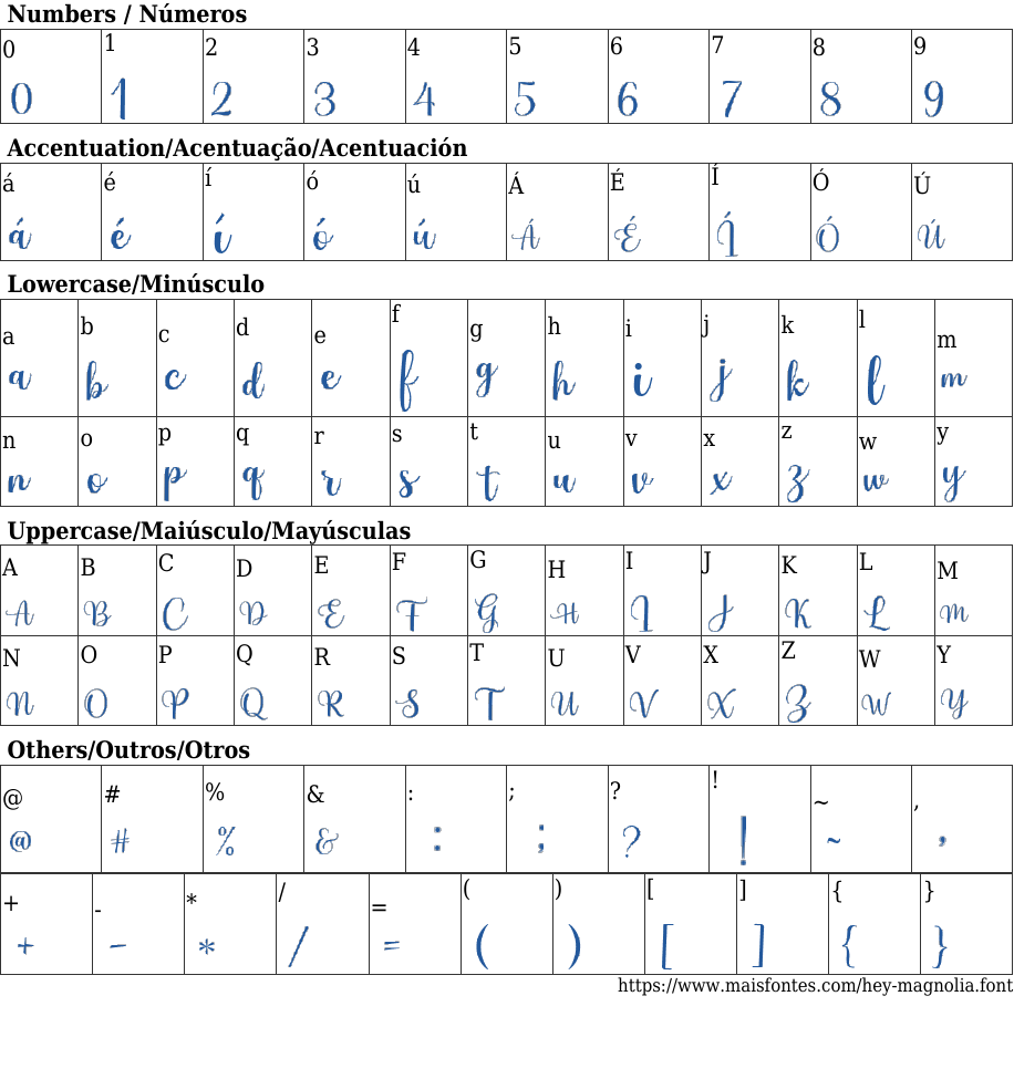 Hey Magnolia: Baixar Fonte Grátis | MaisFontes