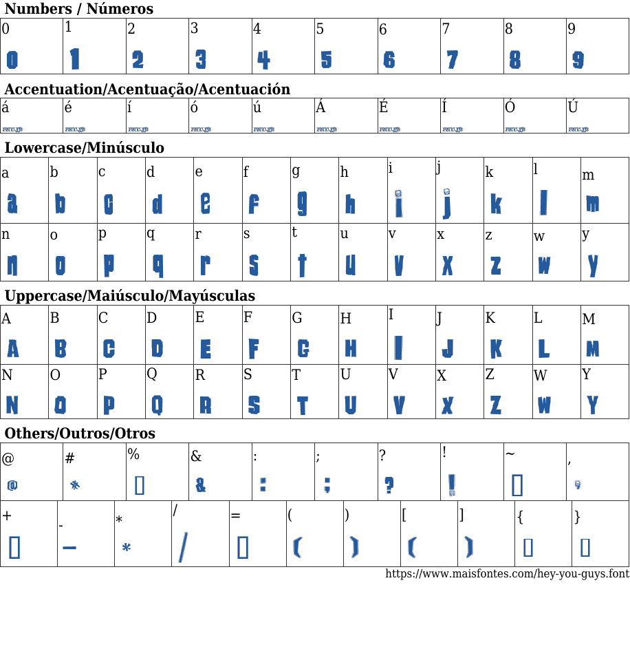 Hey You Guys: Baixar Fonte Grátis | MaisFontes