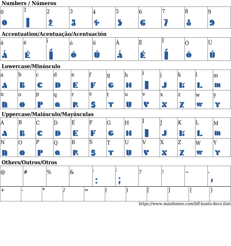 HFF Hunts Deco: Baixar Fonte Grátis | MaisFontes