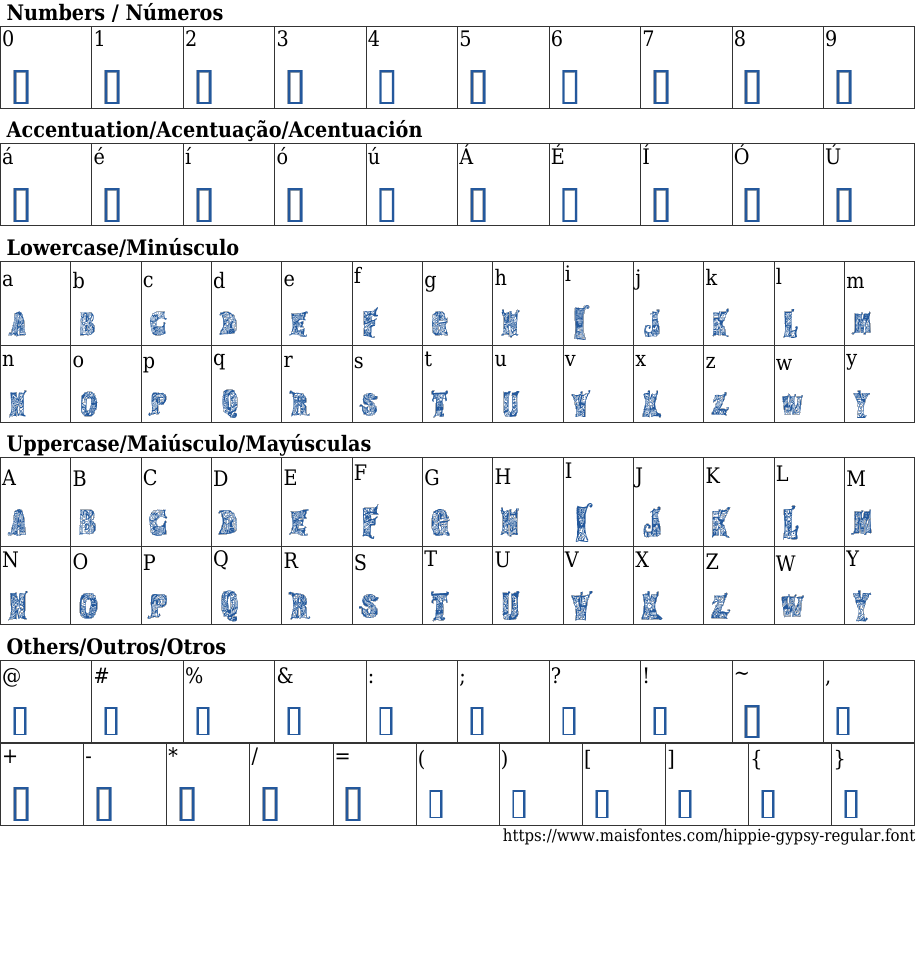 Hippie Gypsy Regular: Free Font Download | MaisFontes