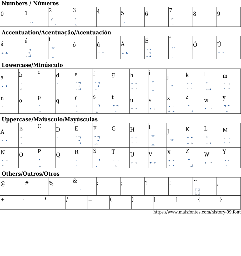 History 09: Free Font Download | MaisFontes