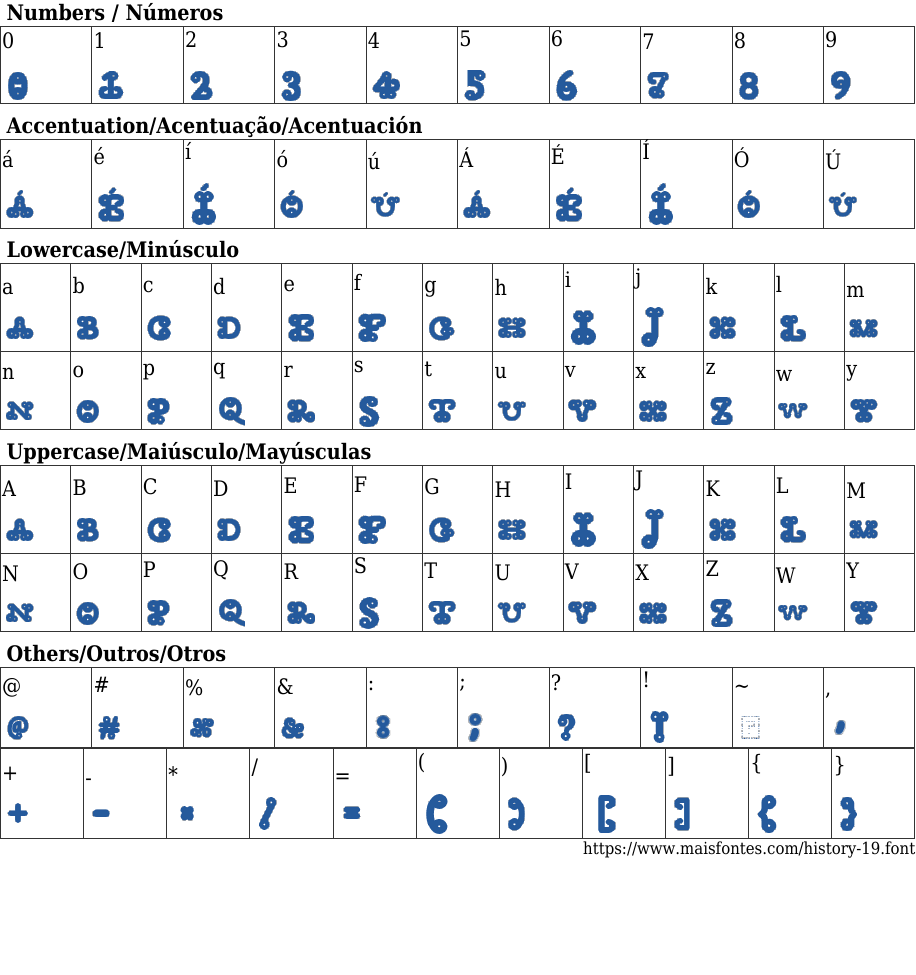 History 19: Free Font Download | MaisFontes
