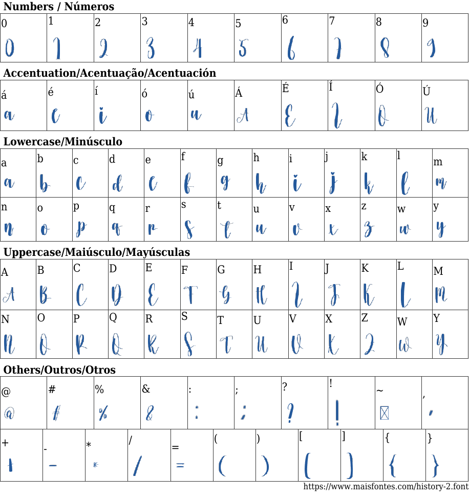 History Manual: Free Font Download | MaisFontes