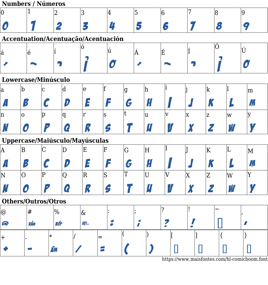 HL ComicBoom: Baixar Fonte Grátis | MaisFontes