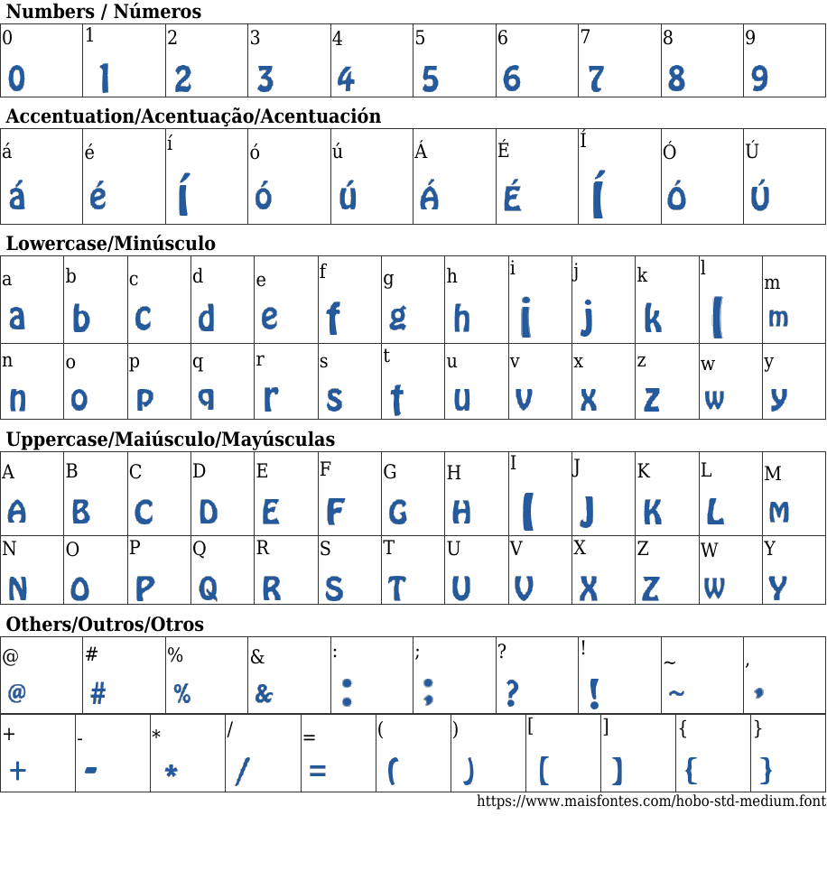 Hobo Std Medium: Free Font Download | MaisFontes