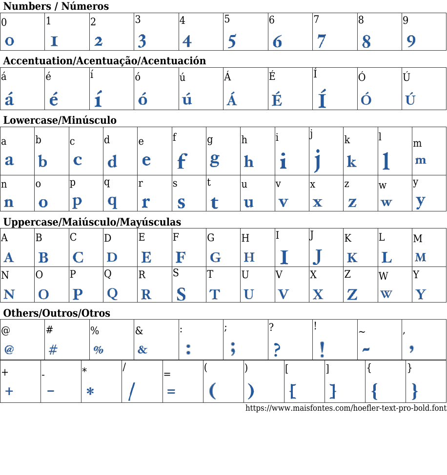 Hoefler Text Pro Bold: Free Font Download | MaisFontes