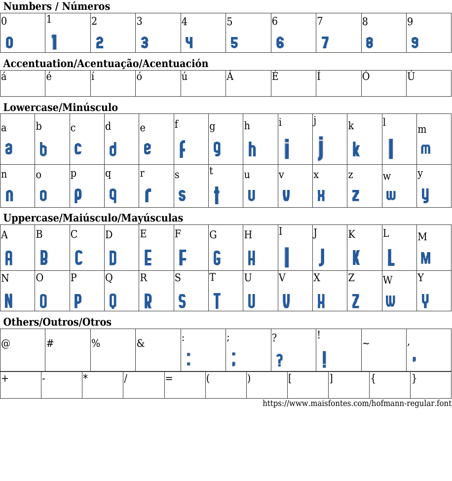 Hofmann Regular Font: Free Download | MaisFontes