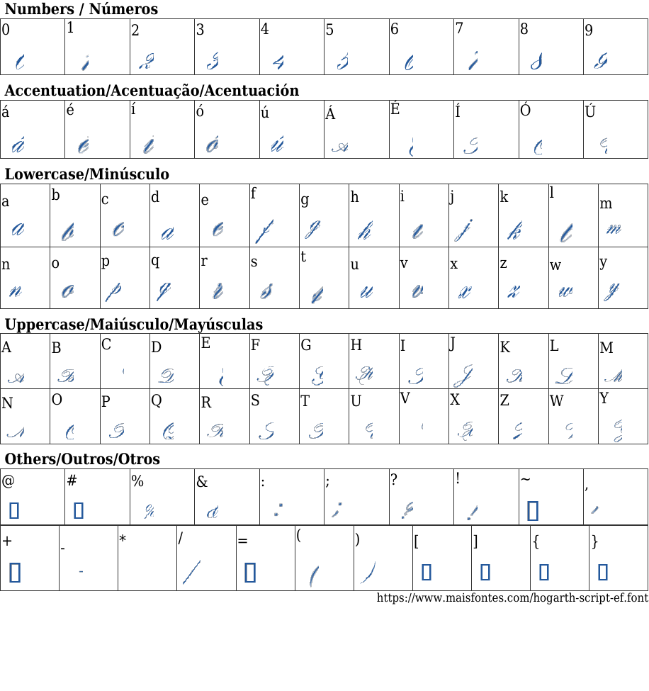 Hogarth Script EF Font: Free Download | MaisFontes