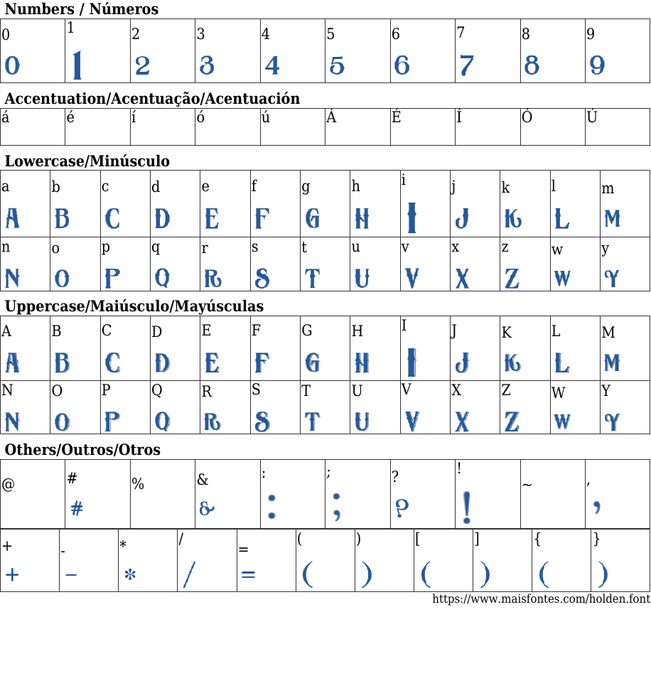 Holden: Free Font Download | MaisFontes