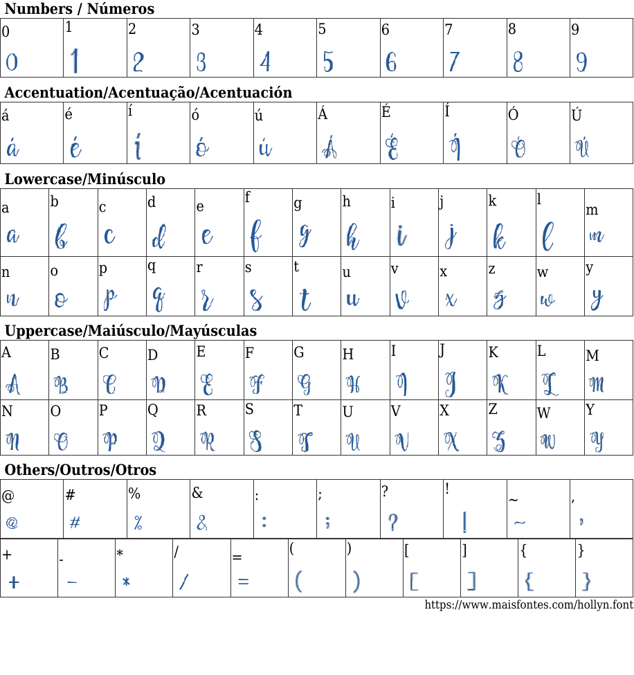 Hollyn Font: Free Download | MaisFontes