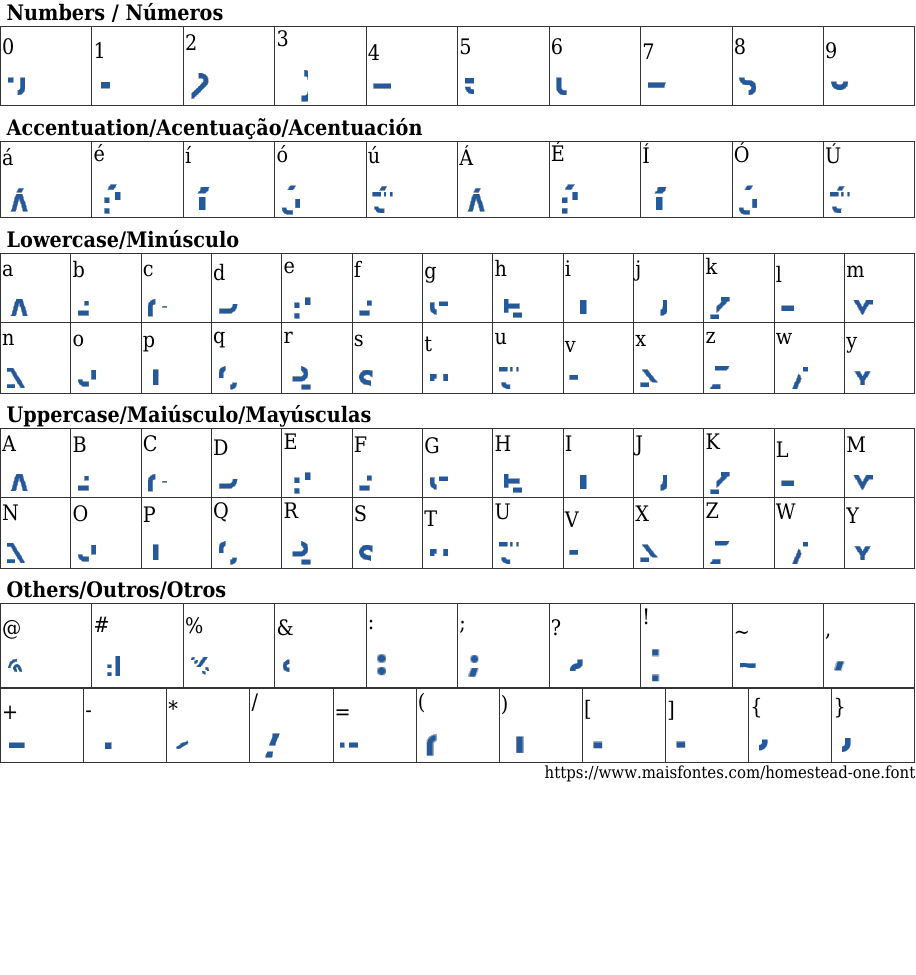 Homestead One: Free Font Download | MaisFontes