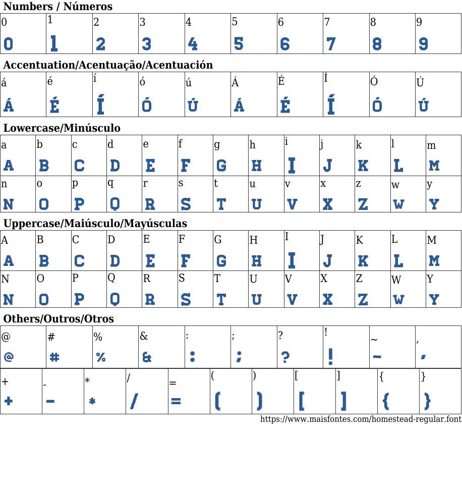 Homestead Regular Font: Free Download | MaisFontes