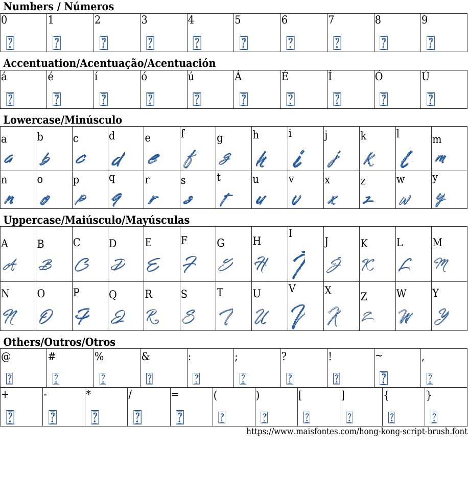 Hong Kong Script Brush: Baixar Fonte Grátis | MaisFontes
