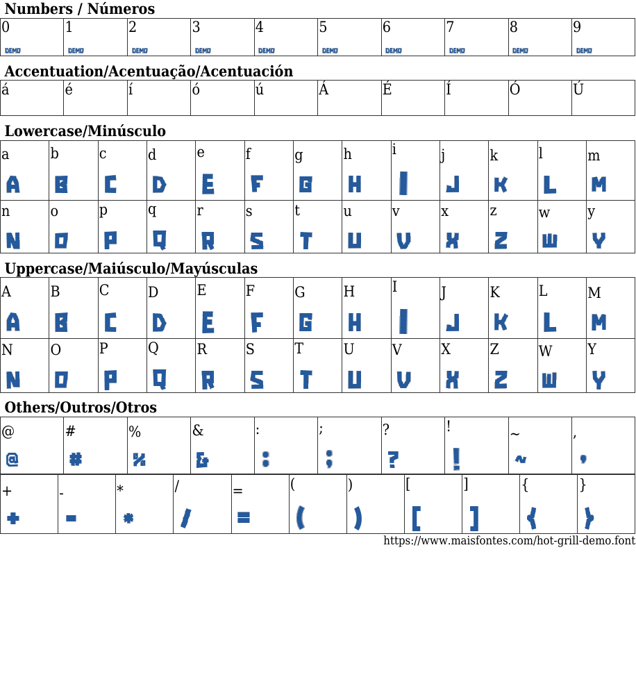 HOT GRILL: Free Font Download | MaisFontes