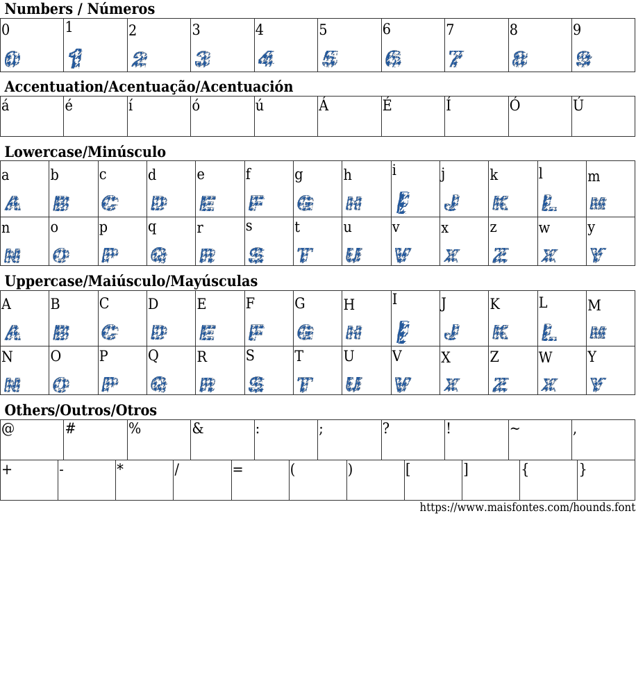 Hounds: Free Font Download | MaisFontes