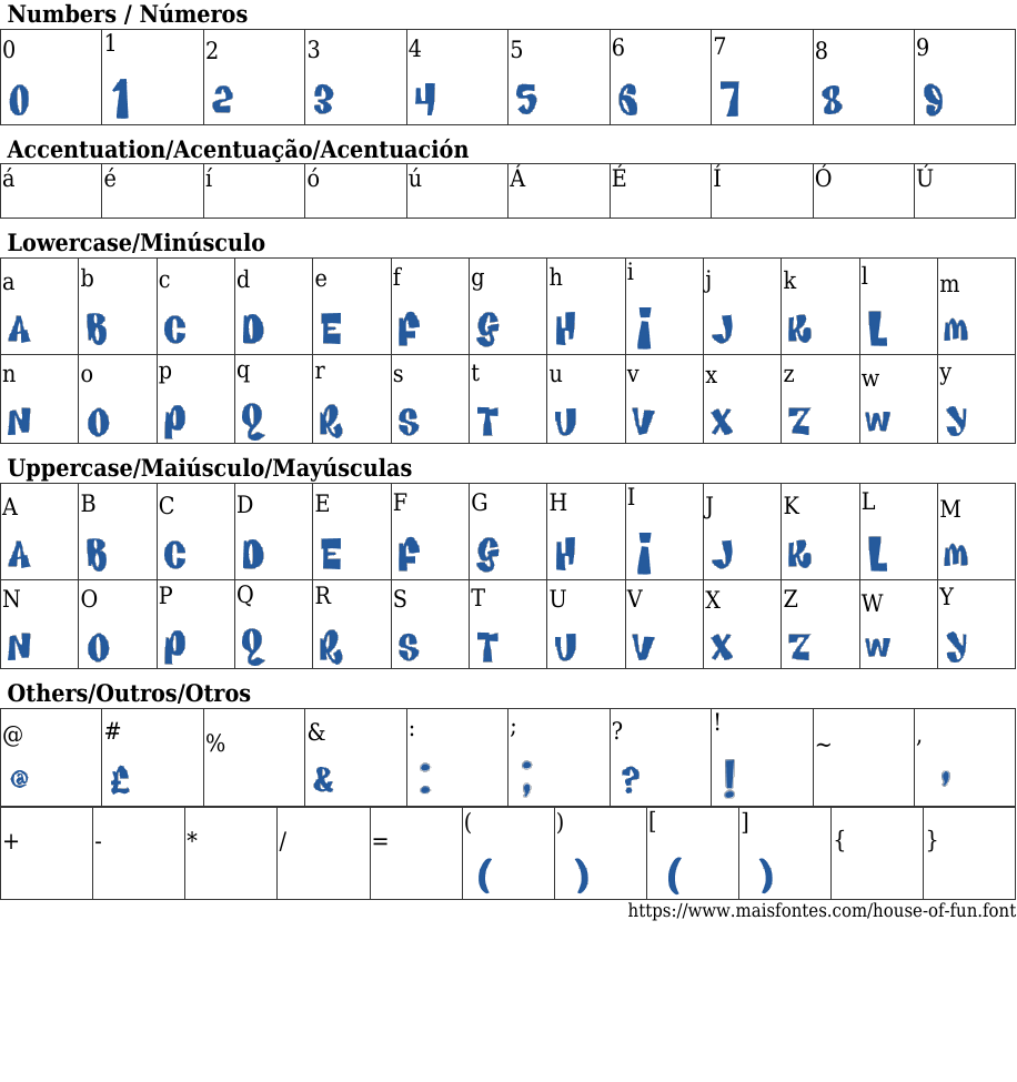 House Of Fun: Baixar Fonte Grátis | MaisFontes