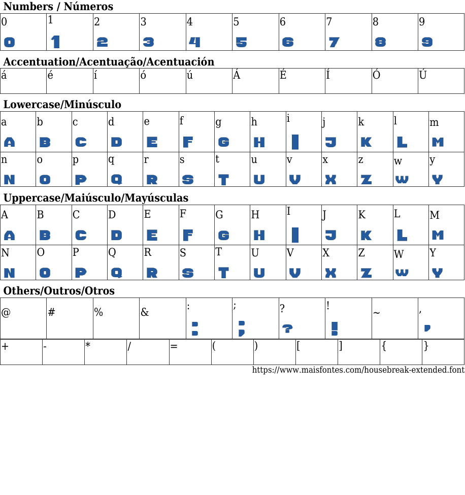 Housebreak Extended: Free Font Download | MaisFontes