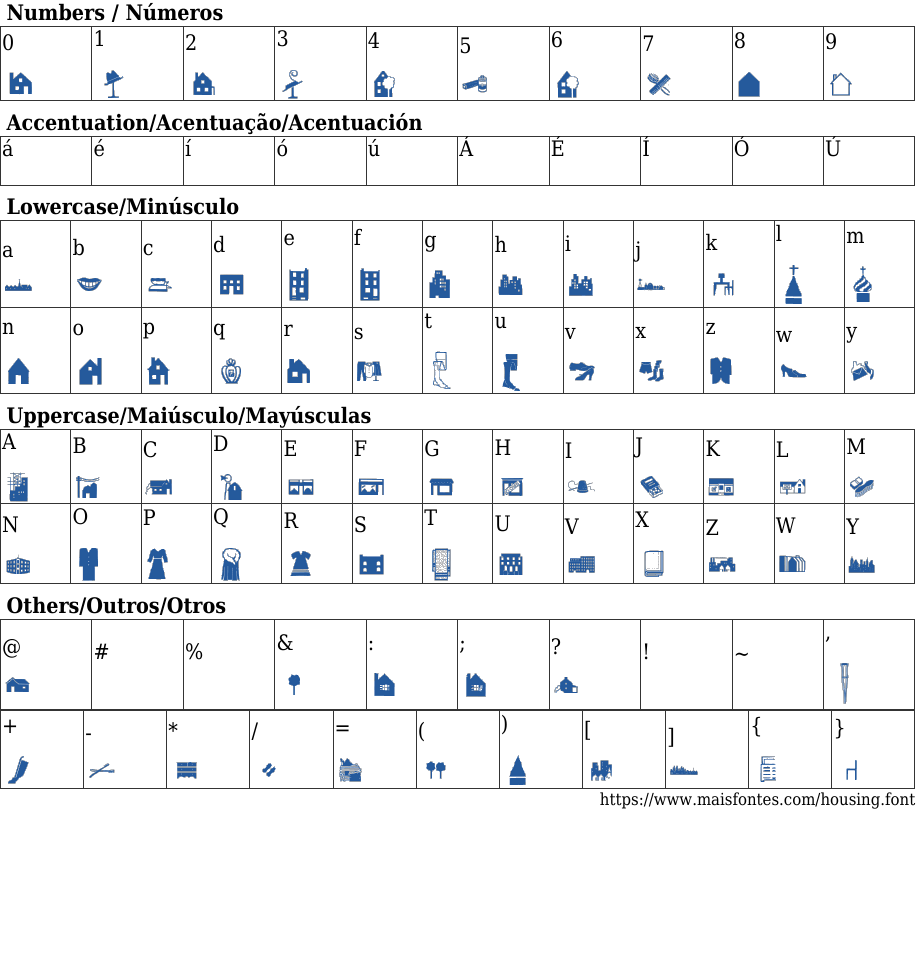 Housing: Free Font Download | MaisFontes
