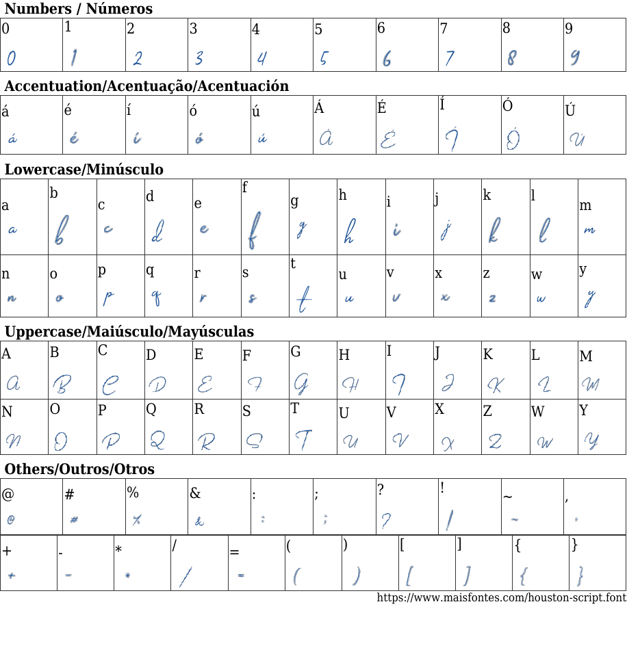 Houston Script: Baixar Fonte Grátis | MaisFontes